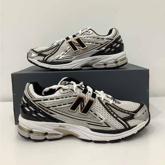 New Balance | Shoes | New Balance 96r White Metallic Gold M1906ra Shoe ...